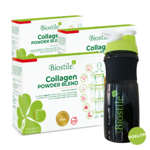3x Collagen Powder Blend + Shaker - Biostile